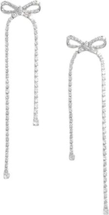 Self Portrait Femme, Accessoires, Gris, Taille: ONE Size Bijoux Earrings