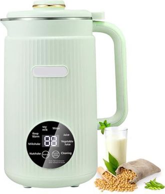 Generic Machine &agrave; Lait de Soja 1,5 L - Automatique 9 en 1 pour Lait de Noix et dAvoine avec &Eacute;cran LED Tactile, 10 Lames, Minuteur 12h, Auto-Nettoyante, Mainti