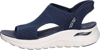 Skechers Femme, Sport, Bleu, Taille: 39 EU Slip-ins: Arch Fit 2.0 Sandal