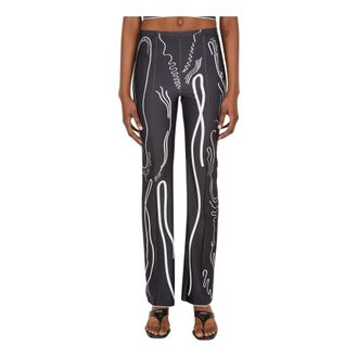 Di Petsa Venus Shell Hose - - Trousers - Damen - Schwarzk - S