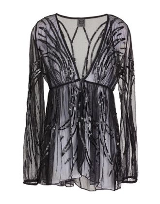 8 by YOOX HANDMADE SEQUIN EMBELLISSHED DUSTER