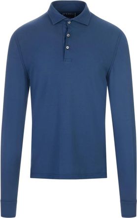 Fedeli Homme, Tops, Bleu, Taille: 2XL Polo Zero