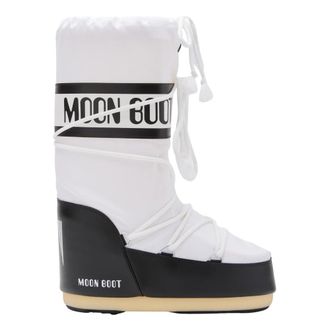Moon Boot Icon Nylon Boot - - Shoes - Damen - Wei&szlig; - 39 EU