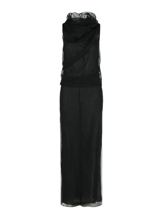 Khaite Robe Au Genou - Noir