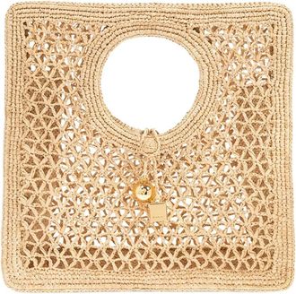 Jacquemus Femme, Accessoires, Blanc, Taille: ONE Size Le Petit Carr&eacute; Spiaggia