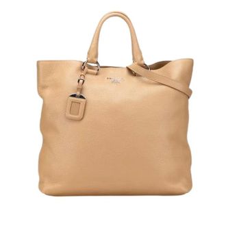 Prada Damen, Pre-Owned, Beige, ONE SIZEGröße