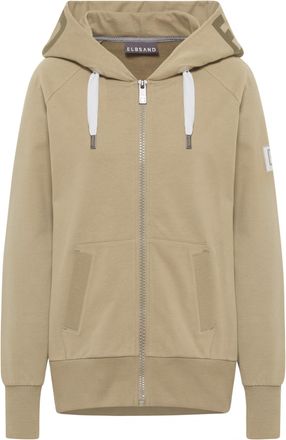Elbsand Kelda Damen Sweatjacke mit Kapuze, Zip-Jacke, Rei&szlig;verschluss