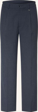 Paul Paul Anzughose Relaxed Fit Aus Jersey blau