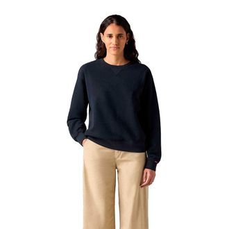 Levi's Damen Heritage Sweatshirt mit Rundhalsausschnitt Anthracite Night Black XS