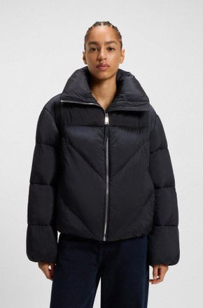 HUGO BOSS Steppjacke Padilena Premium Damenmode Regular Fit mit Stehkragen, gef&uuml;tterte Taschen