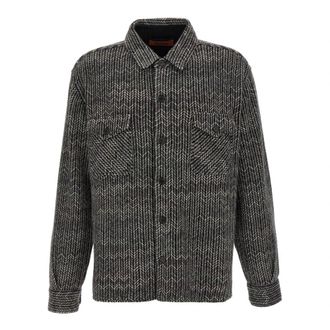 Missoni Caperdoni Overshirt - - Shirts - Herren - Grau - L