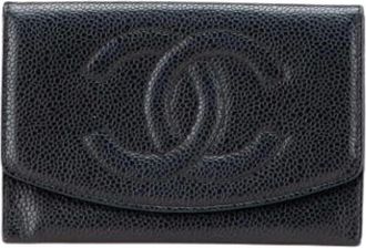 Chanel Pre-owned Cuir petite-maroquinerie - Femme - Pre-owned - Noir - Taille: ONE Size