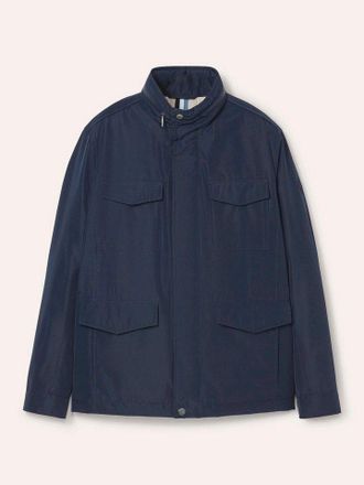Walbusch Langjacke Herren W&auml;rmende Langjacke mit 9 Taschen Umlegekragen, sportlich, pflegeleicht, w&auml;rmend