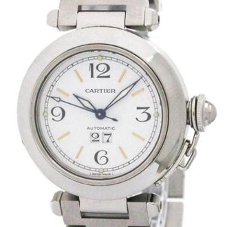 Cartier unisex, Pre-owned, Blanc, Taille: ONE Size Montre Vintage Pre-owned
