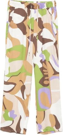 Marella Femme, Pantalons, Multicolore, Taille: 40 FR Emmosso Wide Pantalons