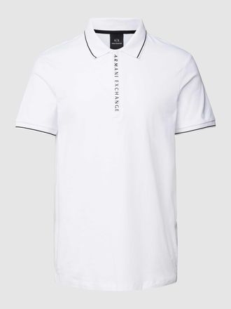 A|X Armani Exchange Poloshirt mit Kontraststreifen
