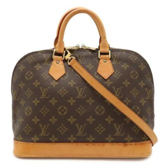 Louis Vuitton Sac &agrave; main en toile Monogram Pre-owned - Femme - Pre-owned - Brun - Taille: ONE Size
