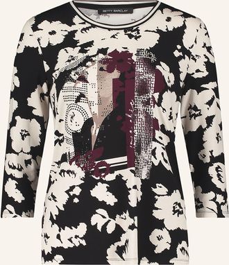 Betty Barclay Shirt Mit 3/4-Arm Und Schmucksteinen schwarz