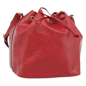 Louis Vuitton Sac seau vintage en cuir Epi Pre-owned - Femme - Pre-owned - Rouge - Taille: ONE Size