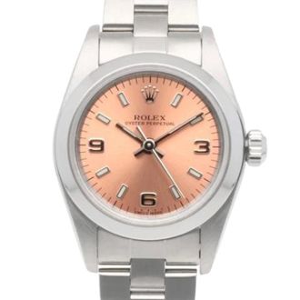 Rolex Montre Pre-owned Vintage 76080 - Femme - Pre-owned - Rose - Taille: ONE Size