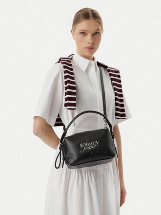 Tommy Jeans Handtasche Tommy Jeans Tjw Bold Camera Bag AW0AW18470 Schwarz