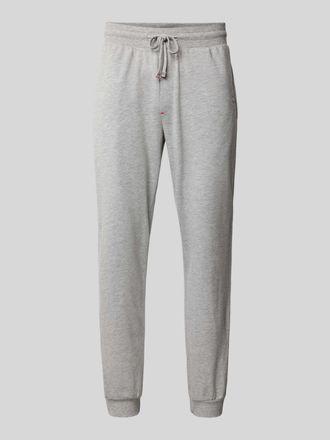 HOM Sweatpants in unifarbenem Design