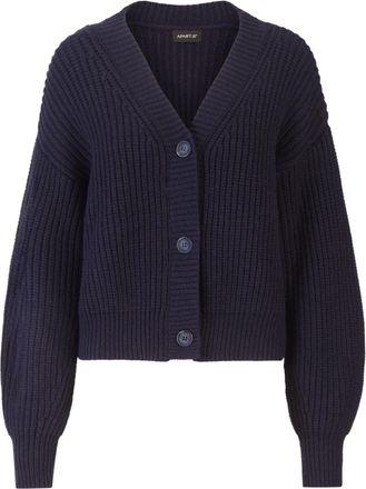 Apart Fashion APART Oversized Strickjacke mit Knopfleiste, Nachtblau, 44/46