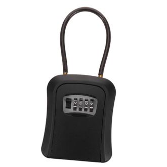 Cabilock Wandmontierter Schl&uuml;sselsafe mit Zahlencode Wetterfeste Schl&uuml;sselbox f&uuml;r Drau&szlig;en Robuste Code Schloss Kiste zur Sicheren Aufbewahrung von Ersatzschl&uuml;s