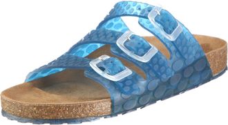 Dr. Brinkmann Damen 700516 Pantoletten, Blau/Azur