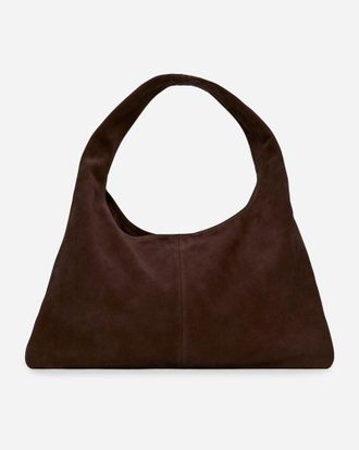 Arket Veloursledertasche -Braun