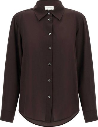 P.A.R.O.S.H. P. A.R. O.S. H. Chemise - Marron