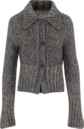 Khaite Kaschmir-Strickjacke - - Knitwear - Damen - Grau - M