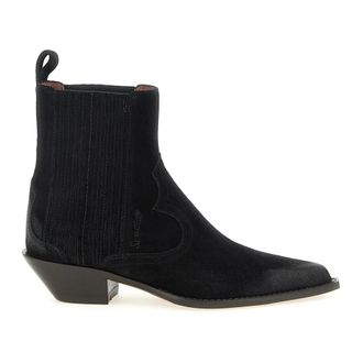 Sonora Femme, Chaussures, Noir, Taille: 40 EU Hernan Bottes &agrave; cheville