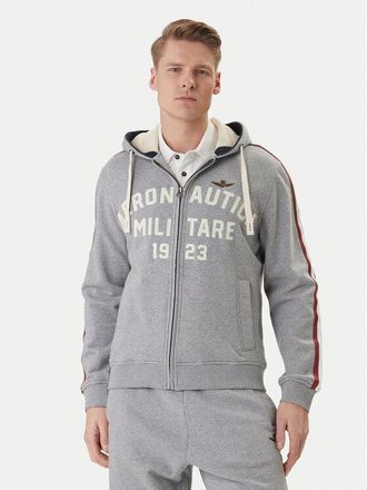 Aeronautica Aeronautica Militare Sweatshirt 261FE2070UF00677 Grau Comfort Fit