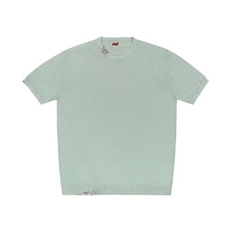 Bob Homme, Pulls, Vert, Taille: M Tricot ras du cou