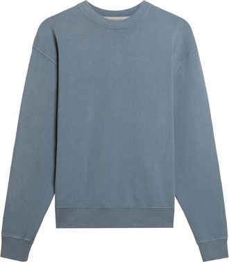 Golden Goose Femme, Sweatshirts et sweats &agrave; capuche, Bleu, Taille: 40 FR SweaT-shirt avec logo invers&eacute; au dos - Capsule Jersey