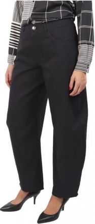 Marella Femme, Pantalons, Noir, Taille: 40 FR Wide Pantalons
