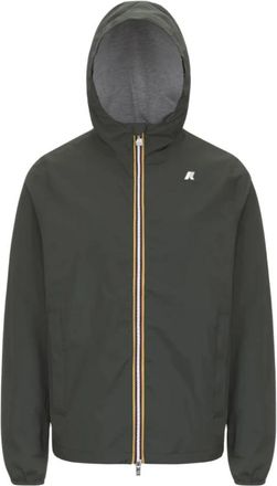 K-Way Slim-Fit- wetterfeste Jacke - - Jackets - Herren - Gr&uuml;n - M