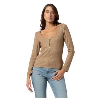 Kocca Damen, Oberteile, Braun, SGr&ouml;&szlig;e