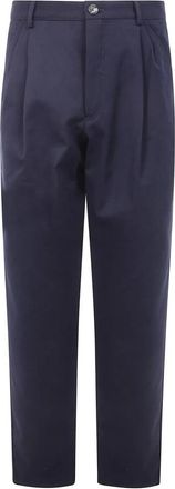 Brunello Cucinelli Homme, Pantalons, Bleu, Taille: M Pantalon Chino Double Pi&egrave;ces