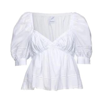 Pinko Acerenza Top - - Blouses & Shirts - Damen - Wei&szlig; - L