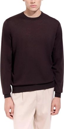 FILIPPO DE LAURENTIIS Pull Col Rond - Homme - Pulls - Brun - Taille: M