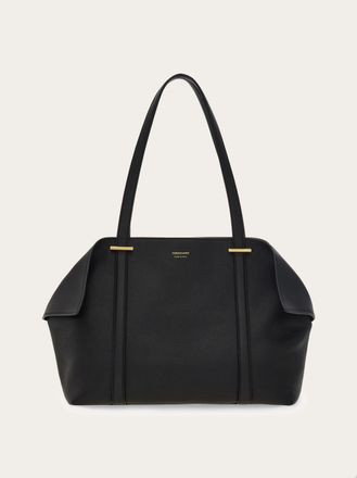 Ferragamo Damen Totebag (M) Schwarz