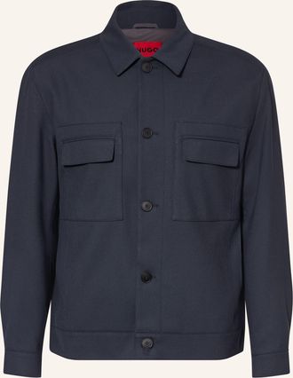 HUGO BOSS Hugo Overjacket Juliano blau