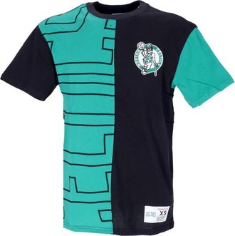 Mitchell & Ness Boston Celtics NBA Tee Hardwood Classics - - Tops - Herren - Blau - XS