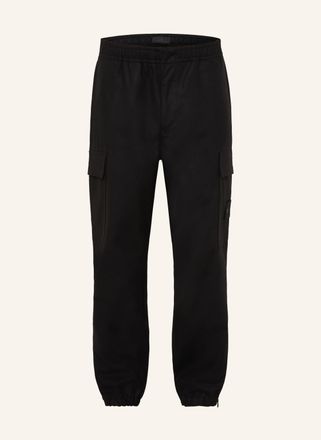 Stone Island Cargohose Ghost Aus Flanell schwarz