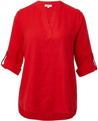 s.Oliver Klassische Bluse mit Turn-up