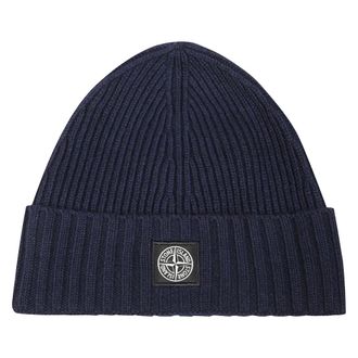 Stone Island Berretto Badge - - Accessories - unisex - Blau - L