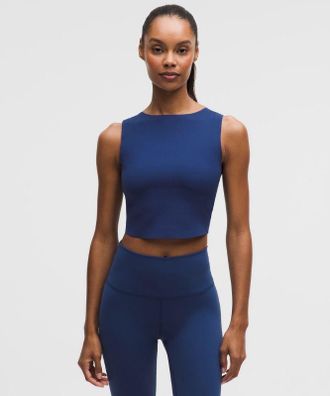 lululemon D&eacute;bardeur Glow Up &agrave; encolure haute pour Femmes - Bleu - Taille 10