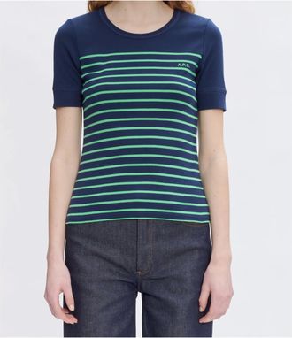 A.P.C. T-shirt Alexandria Coton Bio A.P.C